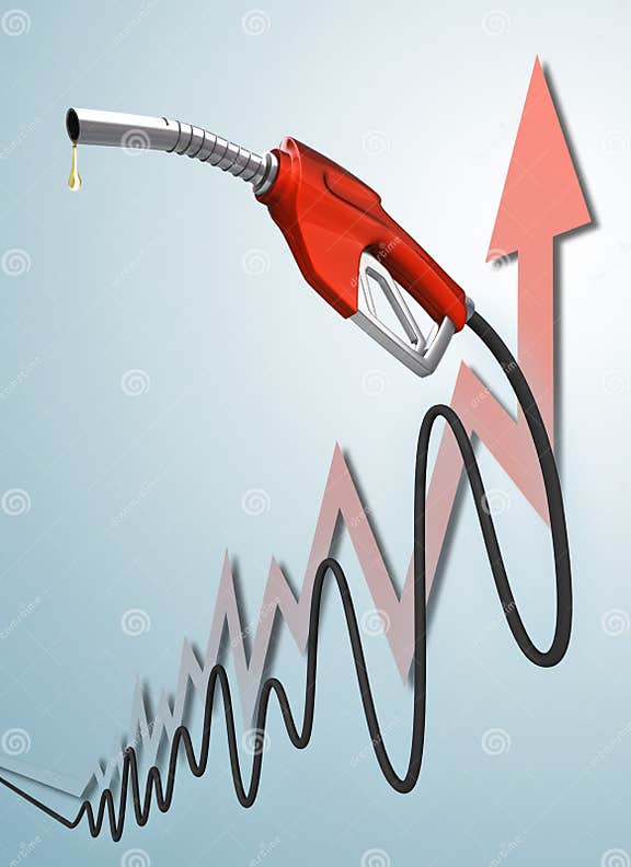 Gas Prices Chart stock illustration. Illustration of energy - 6155597