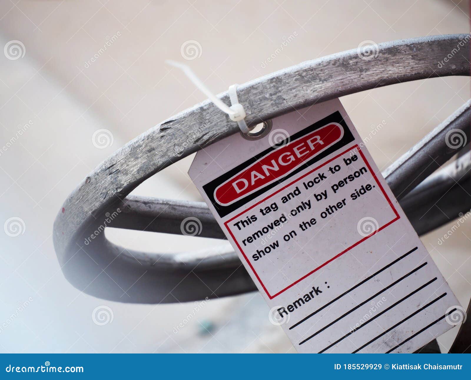 Gas Process Valve Isolation Lock Out Tag Out,Lock Royalty-Free Stock ...