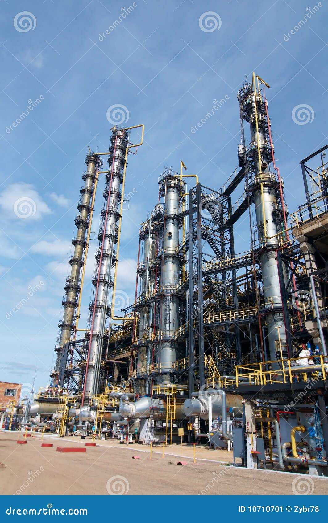 Gas-processing industry stock image. Image of industrial - 10710701