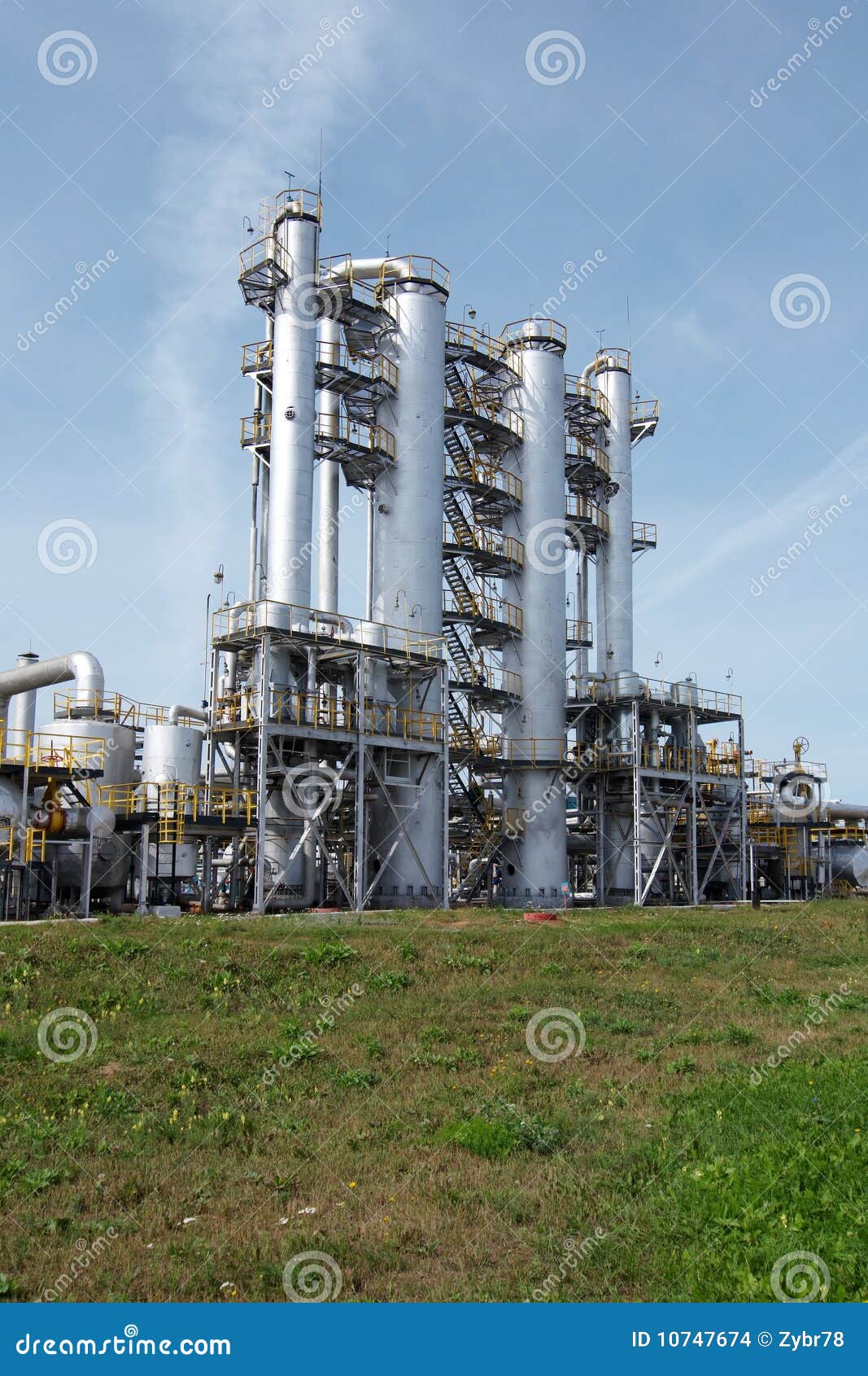 Gas-processing industry stock photo. Image of business - 10747674