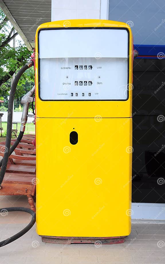 Gas pump stock image. Image of machine, leaded, dispenser - 20283061