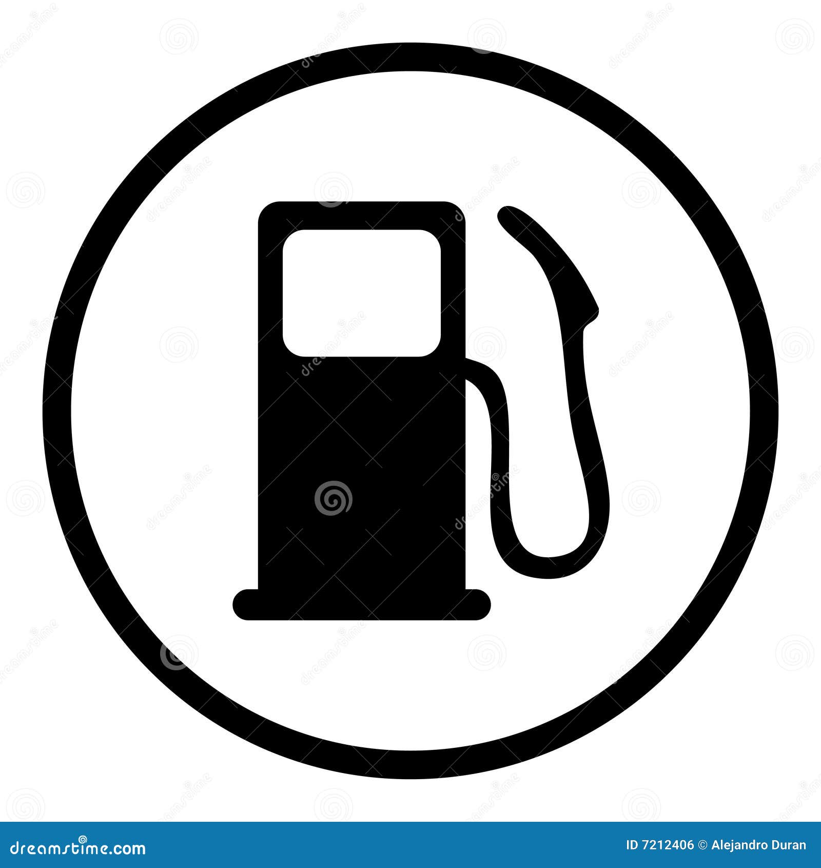 Gas Pump Icon, Gasoline And Diesel Fuel Symbol Cartoon Vector ...