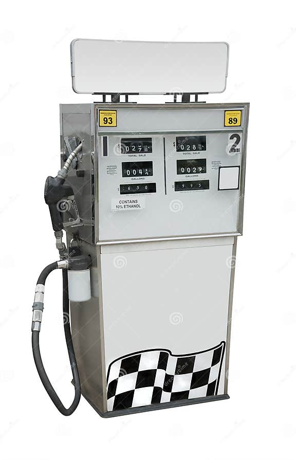 Gas pump, isolated stock image. Image of tank, petrol - 20361909