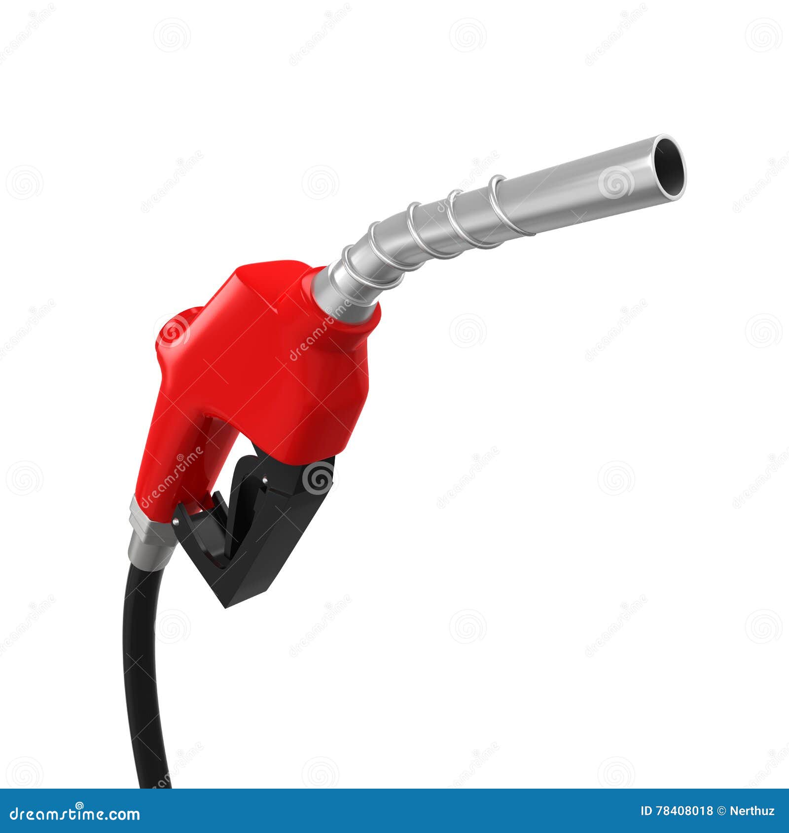 Gas Pump Nozzle stock illustration. Illustration of octane - 78408018