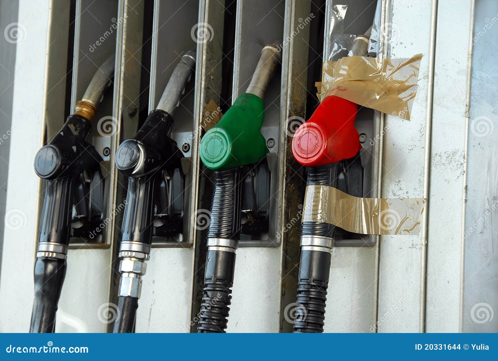 Gas pumps stock photo. Image of commercial, grip, pumping - 20331644
