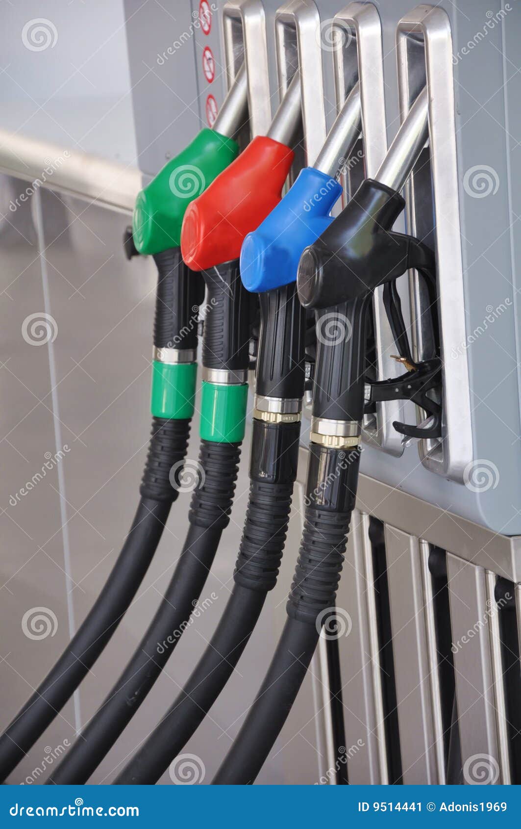 Gas pumps stock image. Image of petroleum, color, colors - 9514441