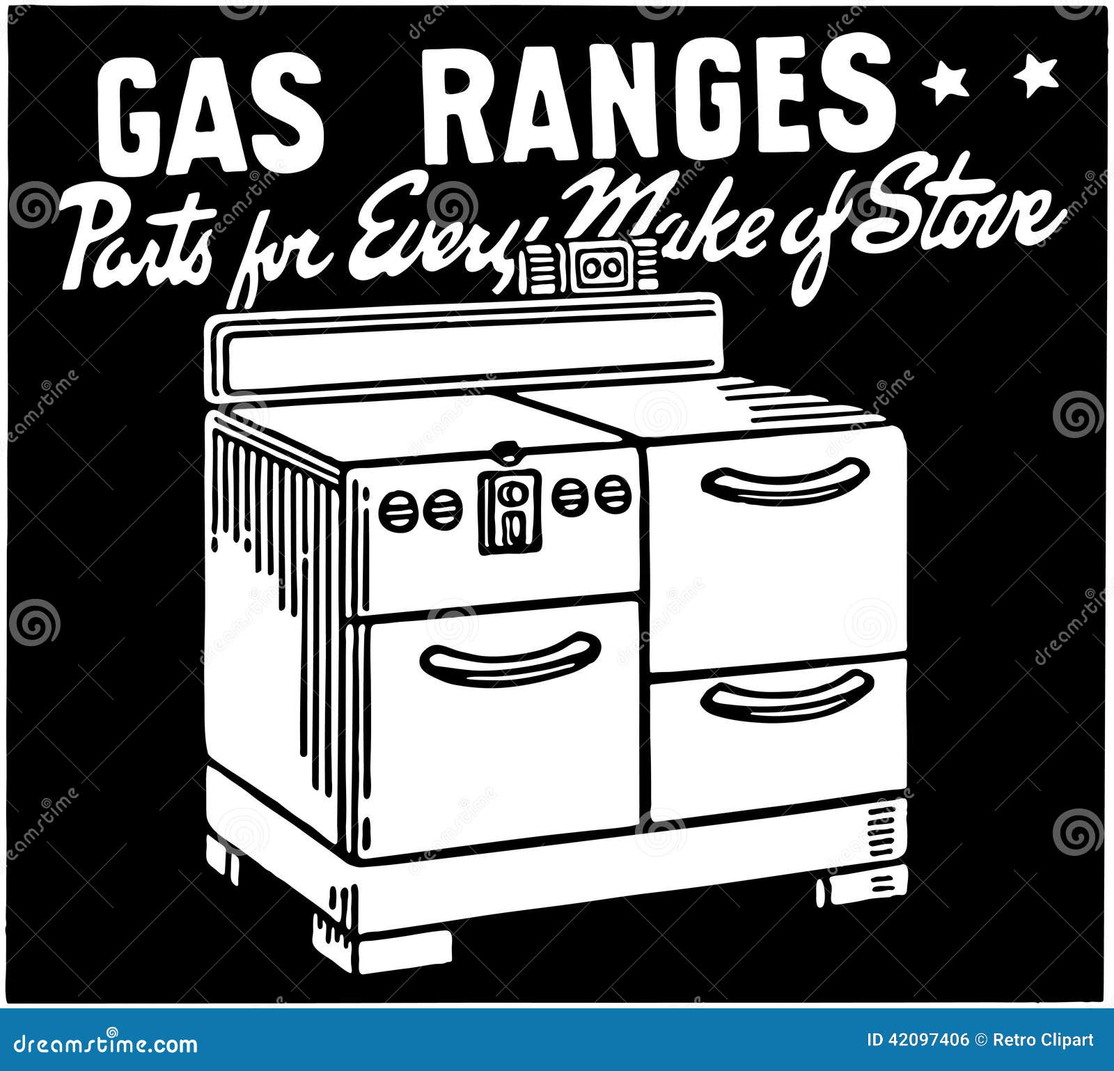 Gas Ranges Stock Illustrations – 4 Gas Ranges Stock Illustrations ...