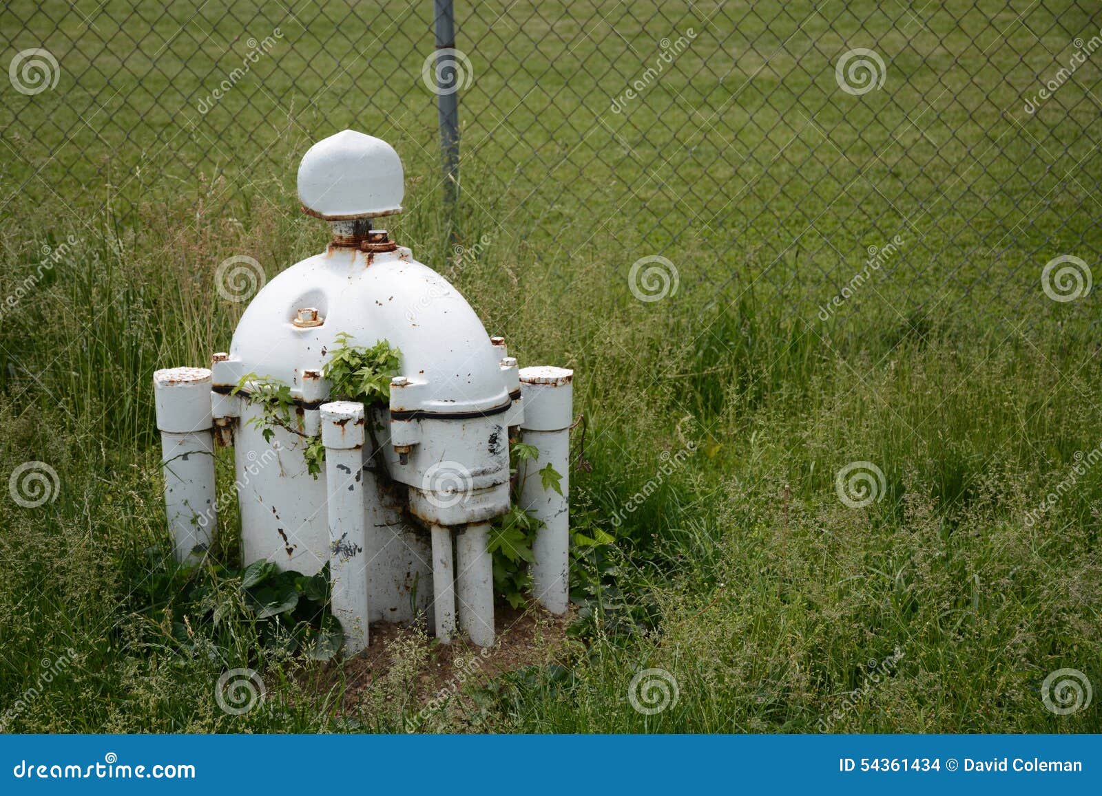 Gas relay stock photo. Image of fence, relay, grass, pipe - 54361434