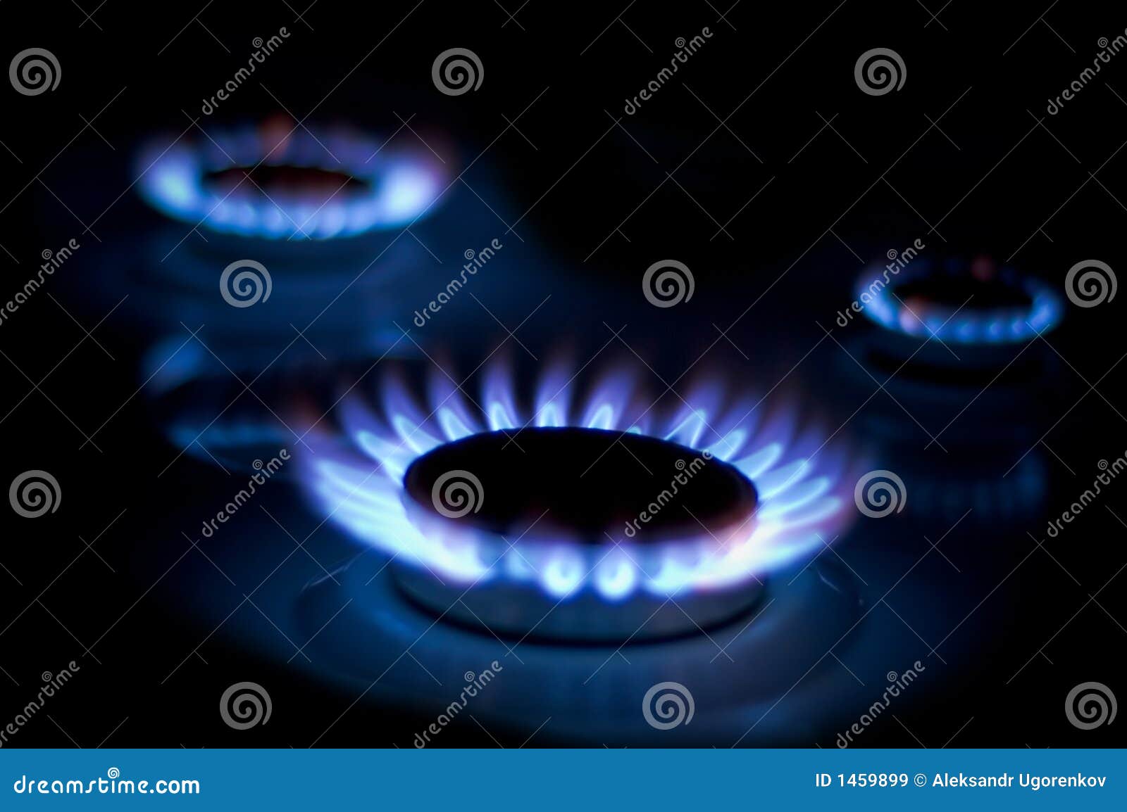 Gas-ring stock image. Image of tongues, three, blaze, fuel - 1459899