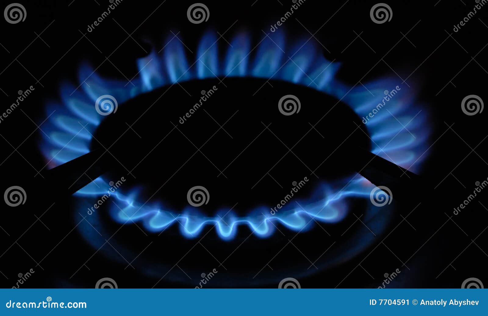 Gas ring stock image. Image of ring, fire, black, flare - 7704591