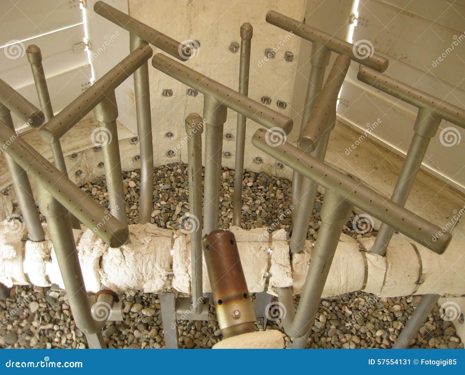 Gas Ring in Torch System of the Closed Type, Appearance Stock Image ...