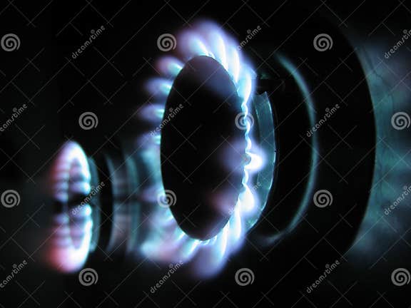 Gas rings 2 stock photo. Image of fuel, burn, ring, flame - 279126