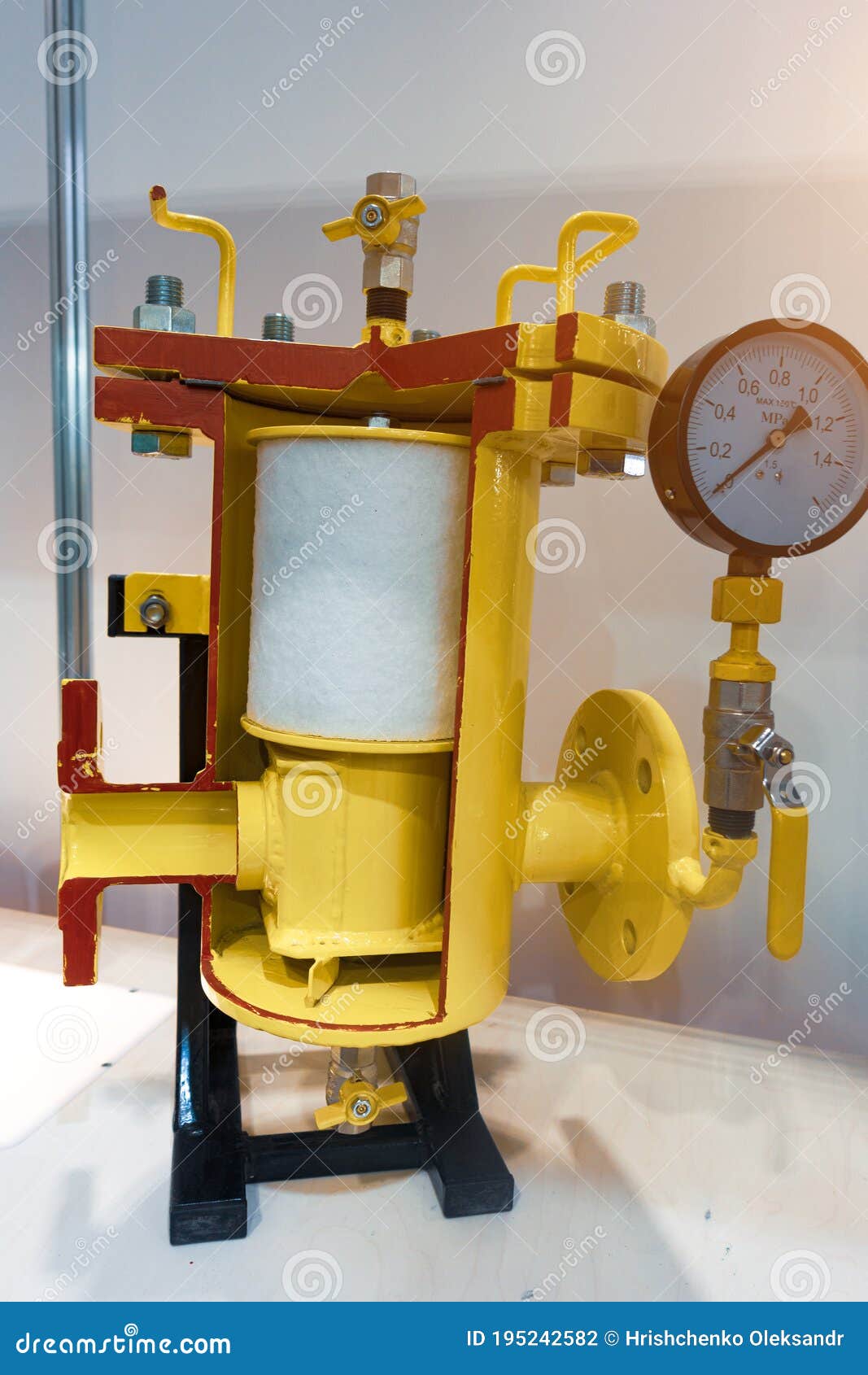 Gas Separator Filter Sectional Pipe. for Gas Transmission and Water ...