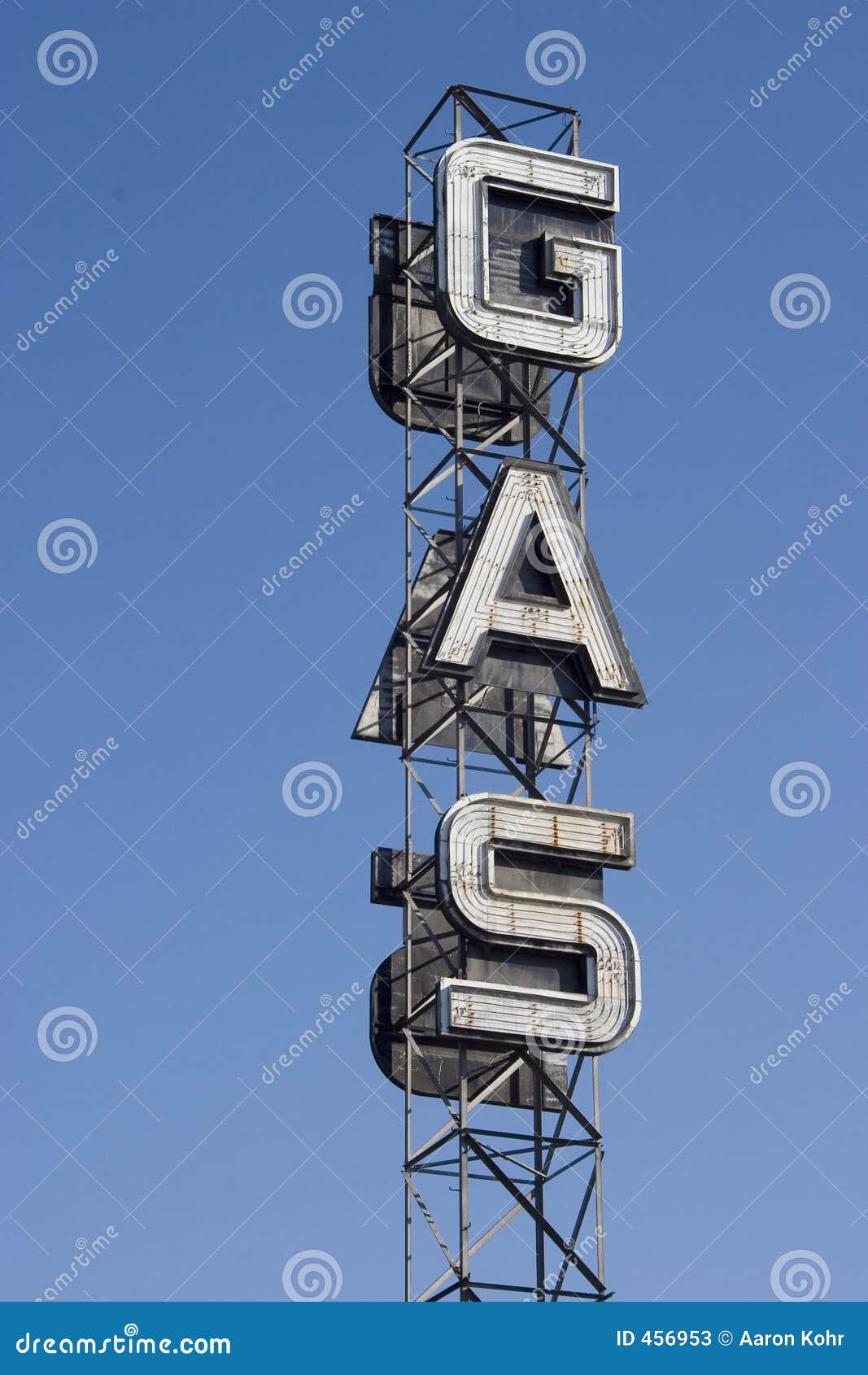 Gas Sign 2 stock image. Image of combustion, automotive - 456953