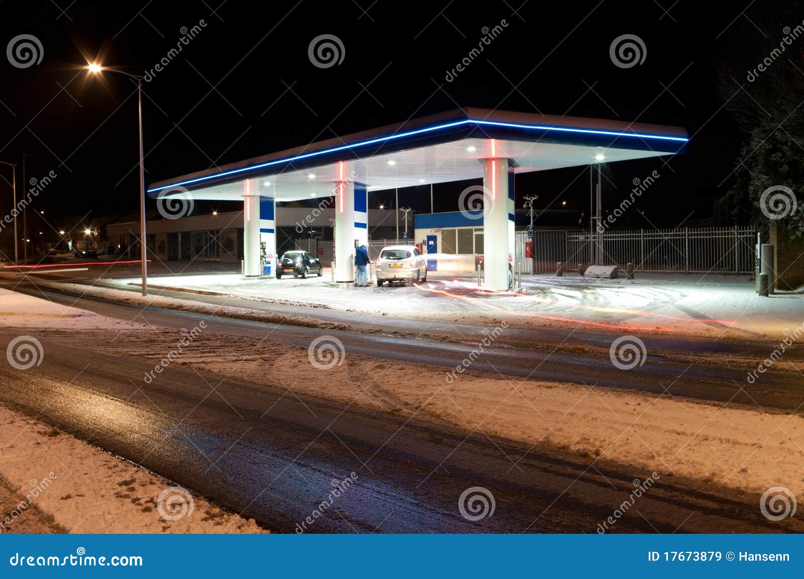 Gas station stock image. Image of refinery, gasoline - 17673879