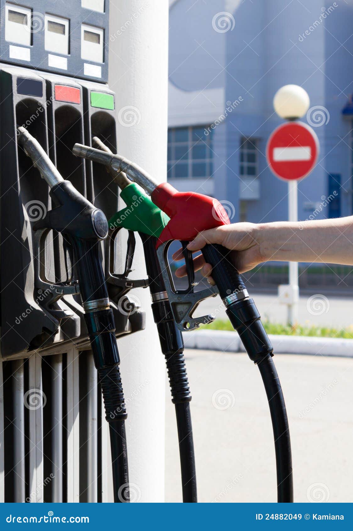 Gas Station stock image. Image of time, fuel, diesel - 24882049