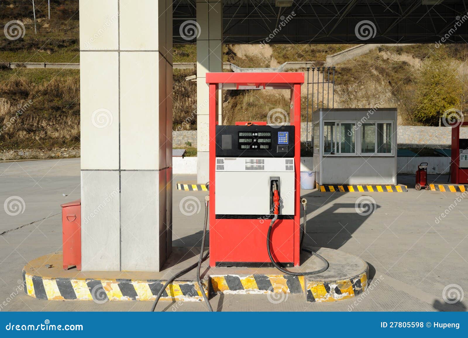 Gas station stock photo. Image of auto, fueling, area - 27805598