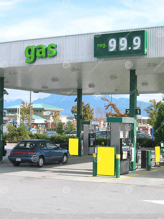 Gas Station stock image. Image of stations, price, economy - 311337