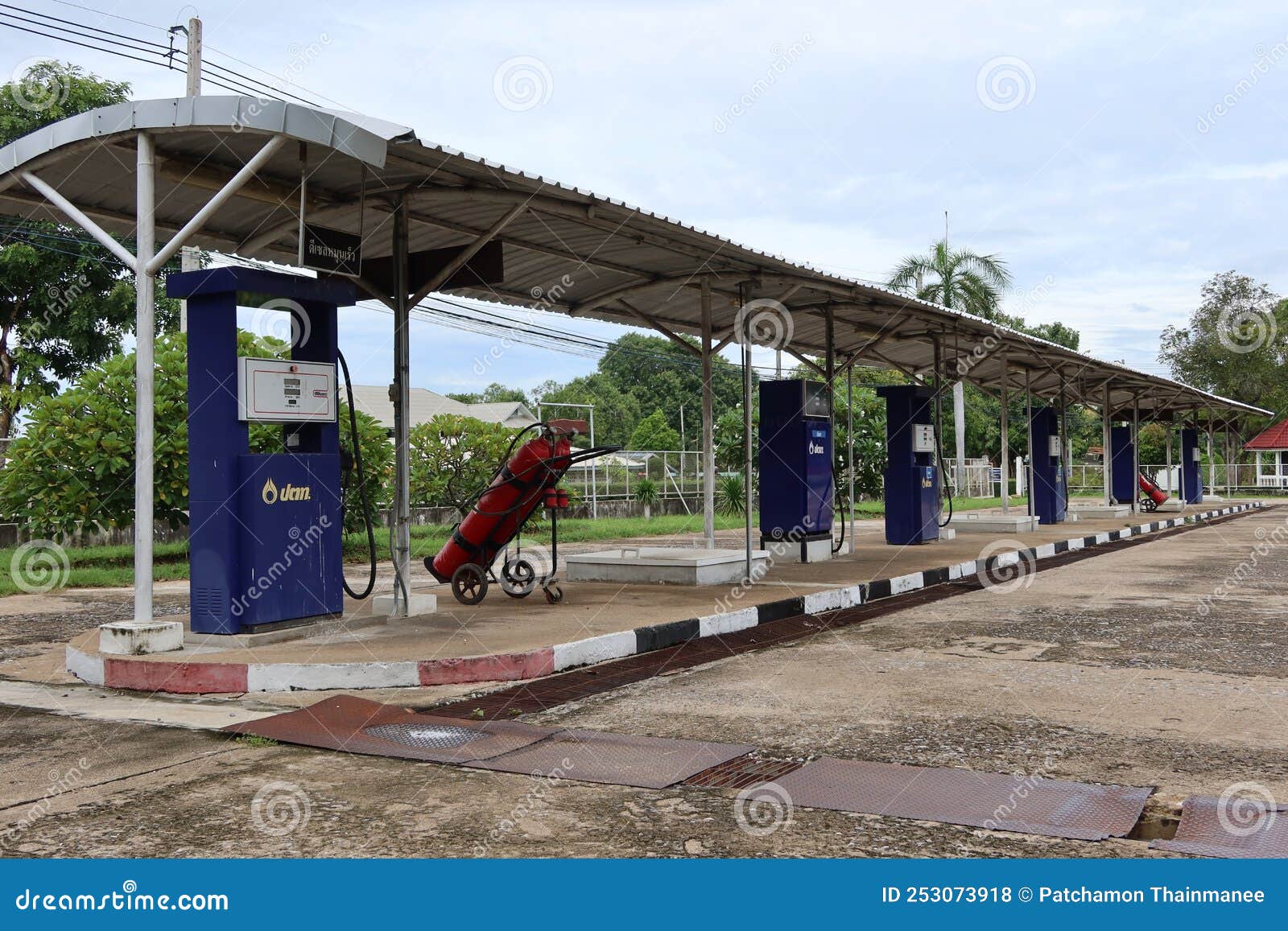 Gas Station, Electronic Refueling System in Rural Areas of Thailand ...