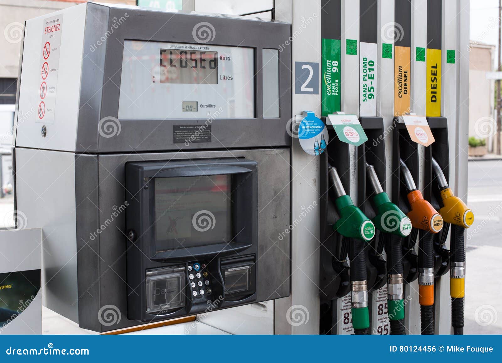 Gas Station empty editorial photo. Image of station, empty - 80124456