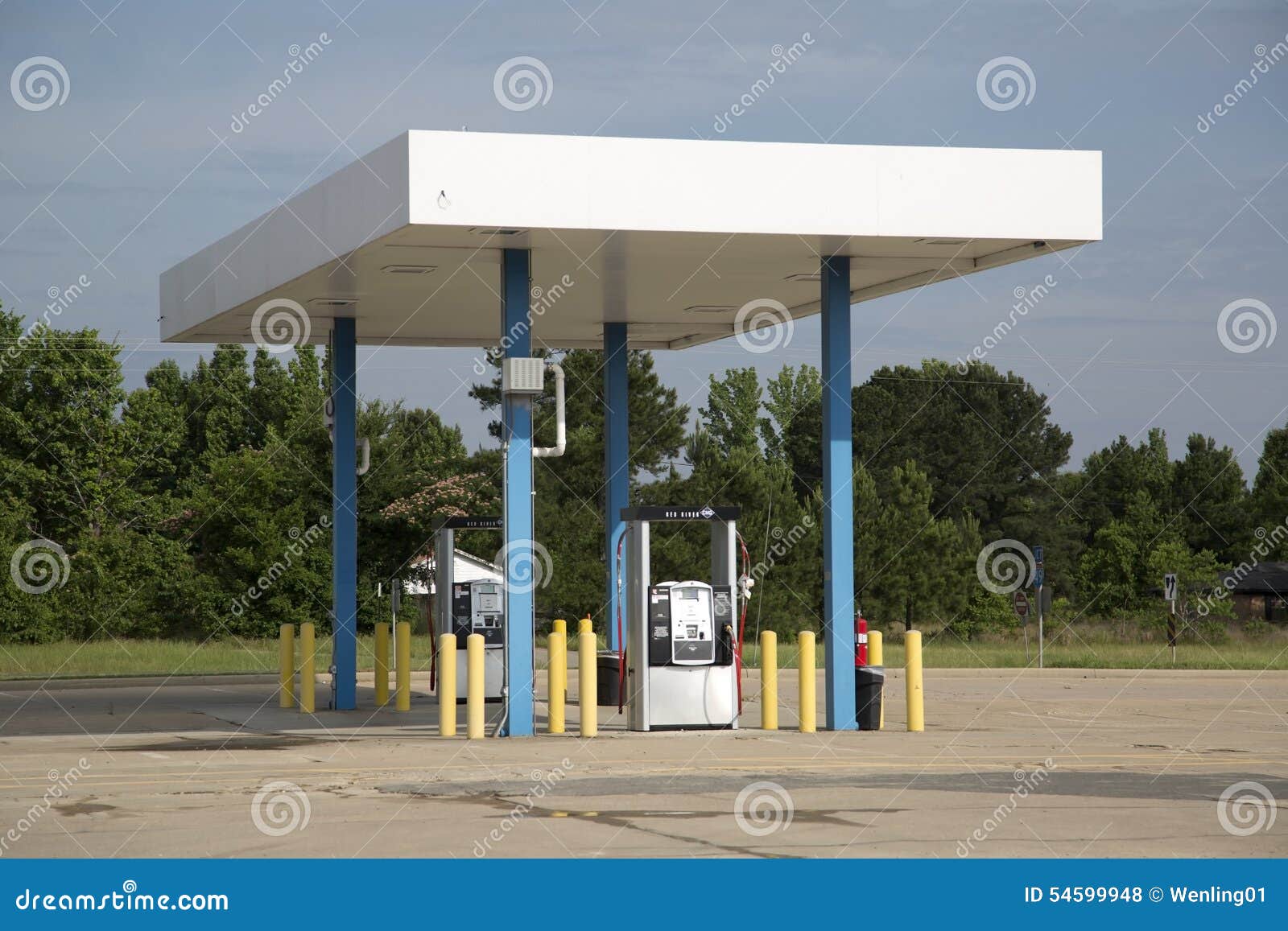 Gas station editorial stock photo. Image of drive, auto - 54599948