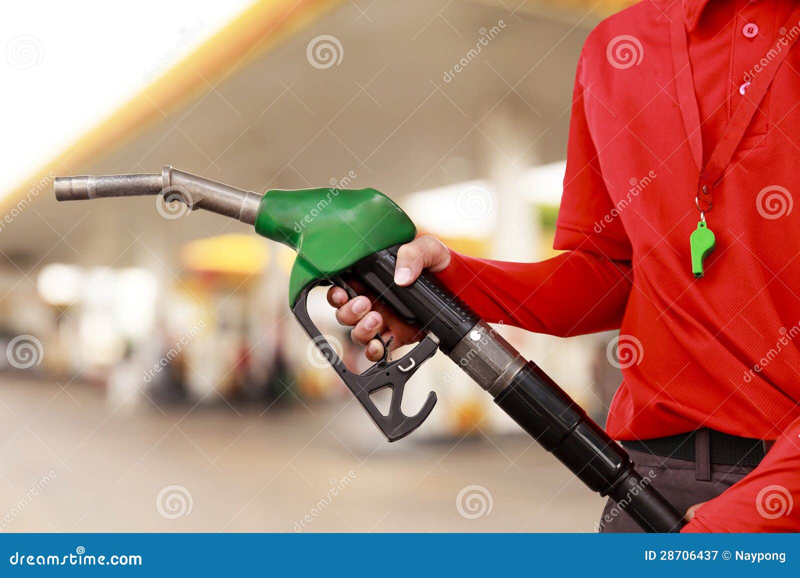Gas Station Worker stock image. Image of octane, power - 28706437