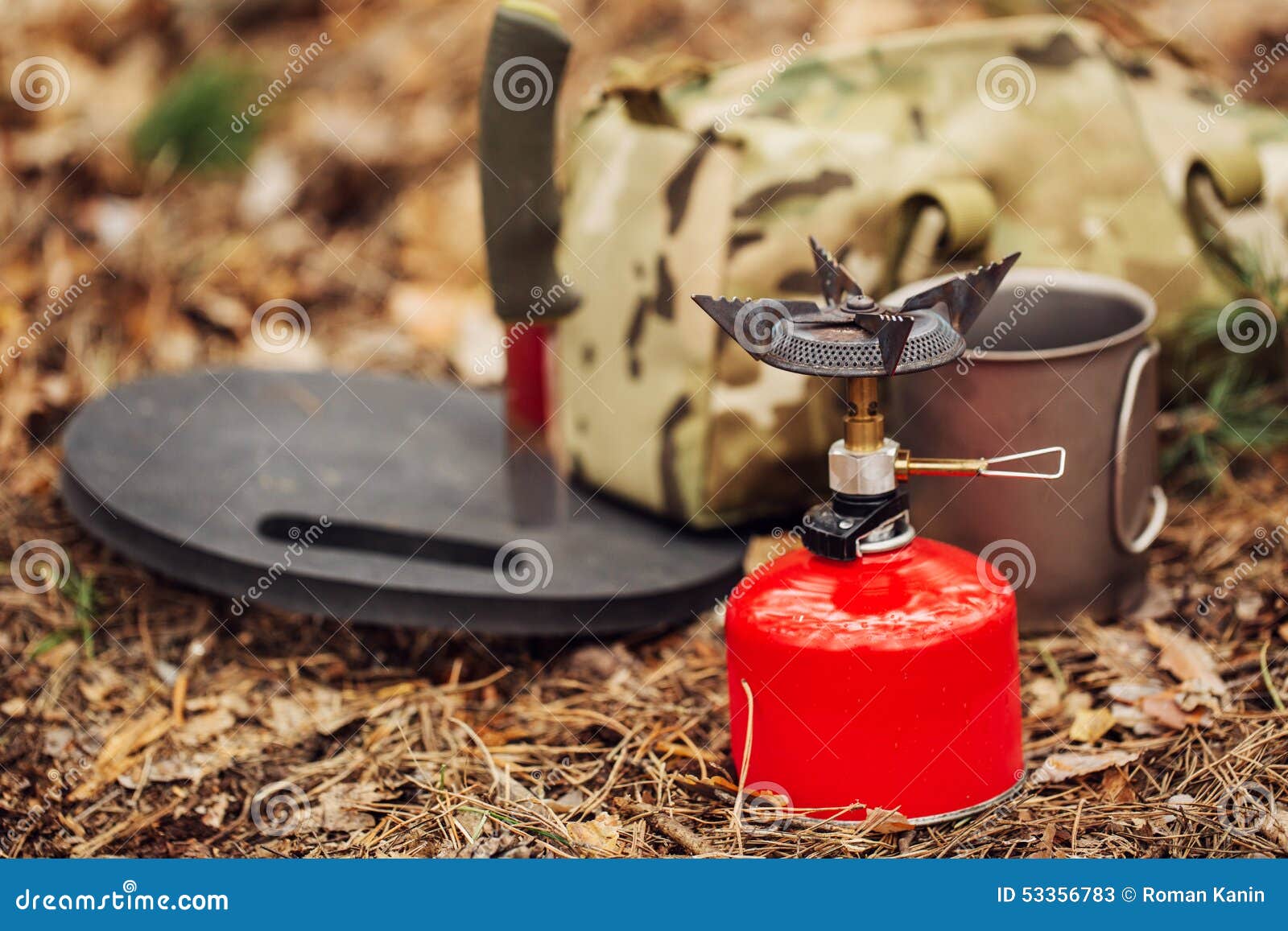 Gas Stove and Cooking Utensils Stock Image - Image of steel, nature ...