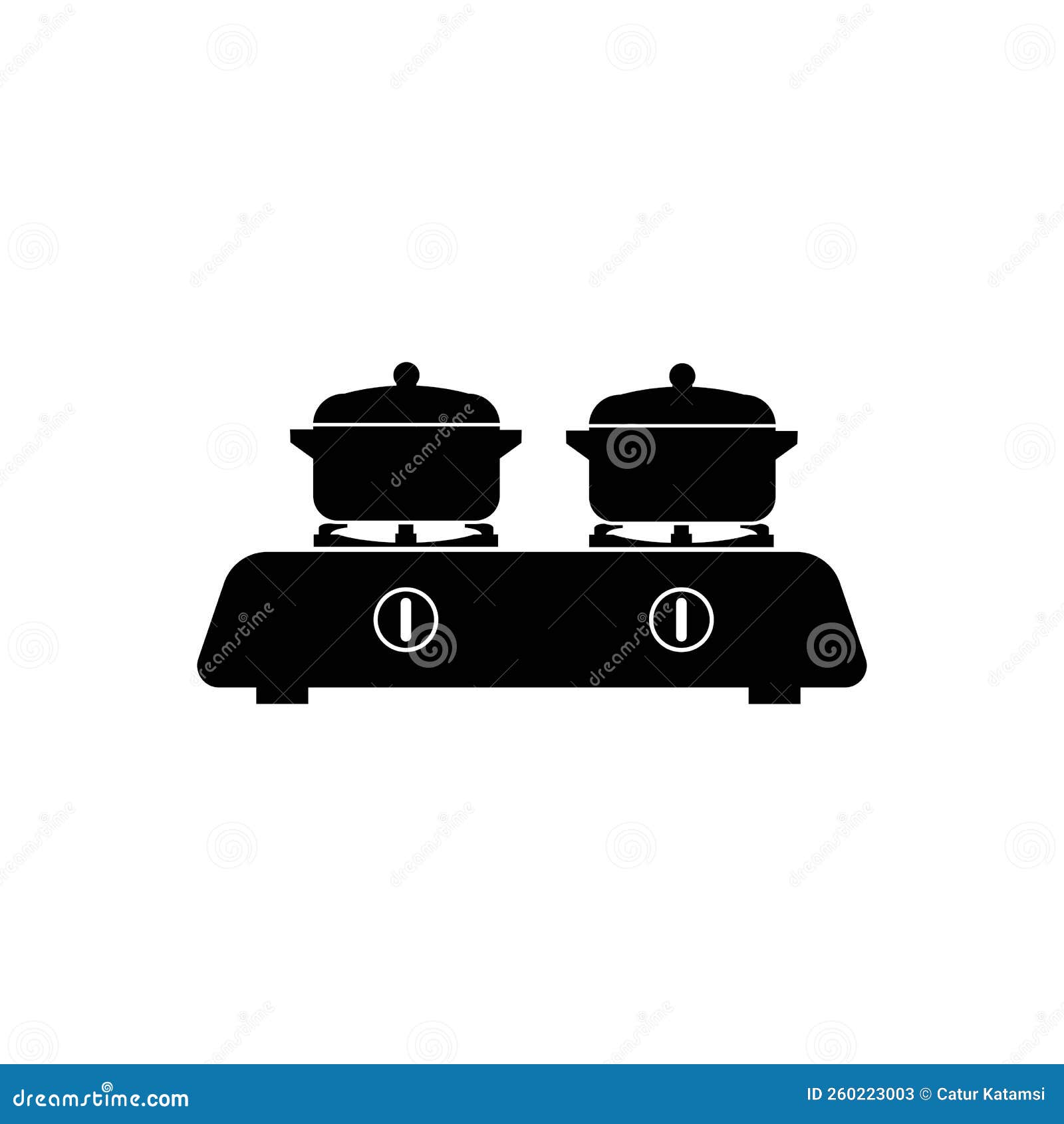 Gas stove icon logo vector stock illustration. Illustration of meal ...