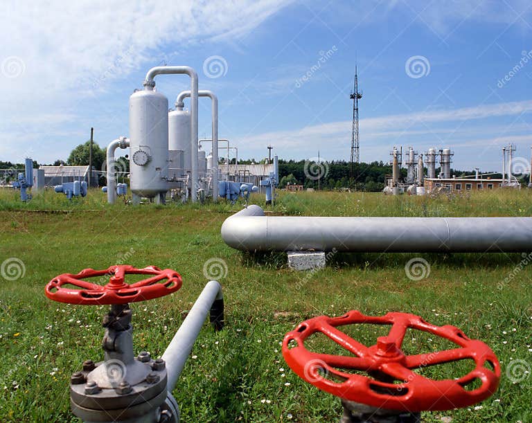Gas Supply stock image. Image of chimney, complex, pipes - 2113529