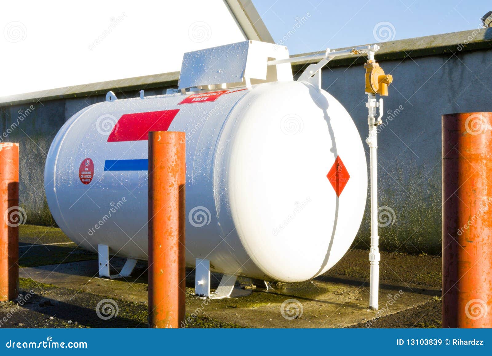 Gas tank stock image. Image of natural, toxic, storage - 13103839