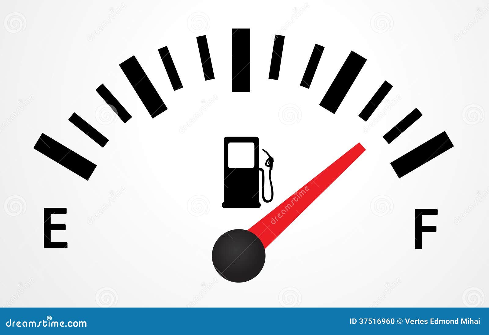 Gas Tank Illustration stock vector. Illustration of automobile - 37516960
