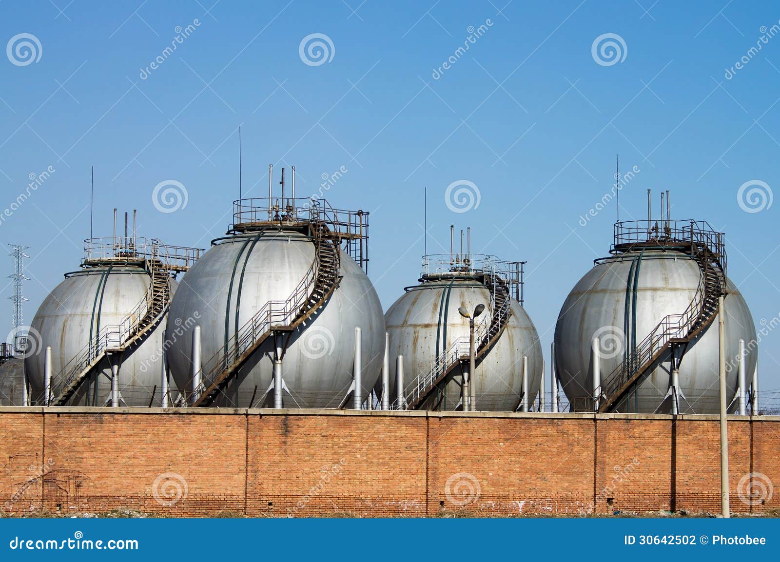 Gas tank stock photo. Image of gasoline, engineer, large - 30642502
