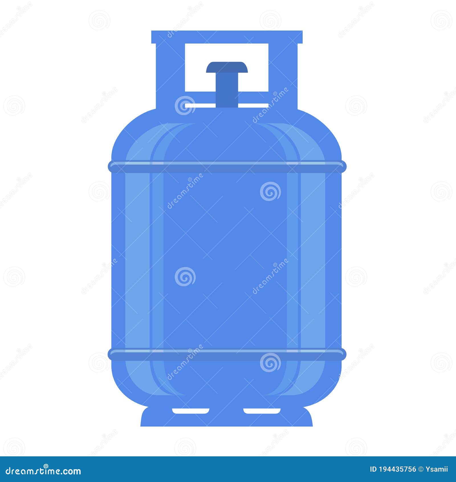 Gas Tank on White Background Stock Vector - Illustration of design ...