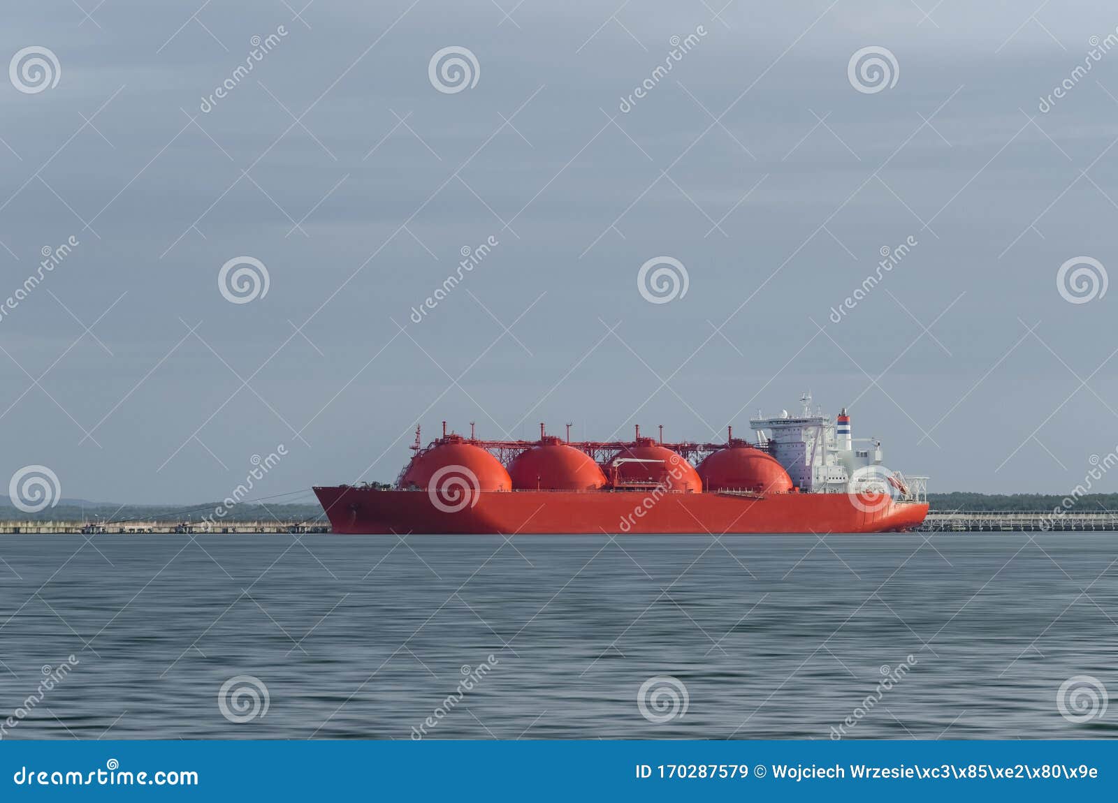 GAS TANKER stock image. Image of commercial, corporation - 170287579