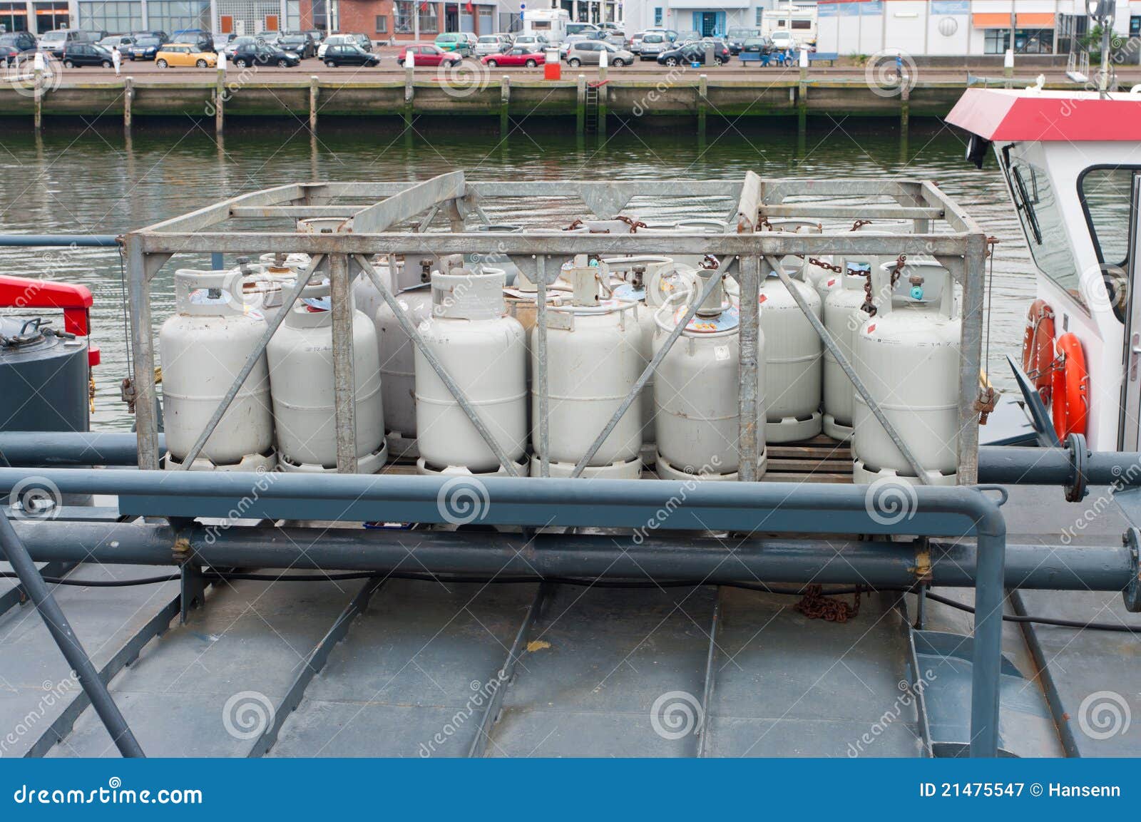 Reusable Gas Tanks Refills Chemical Products Under Pressure Empty ...