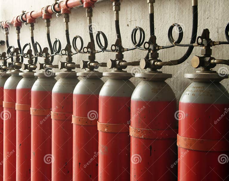 Gas tanks stock image. Image of fire, prevention, tank - 319853