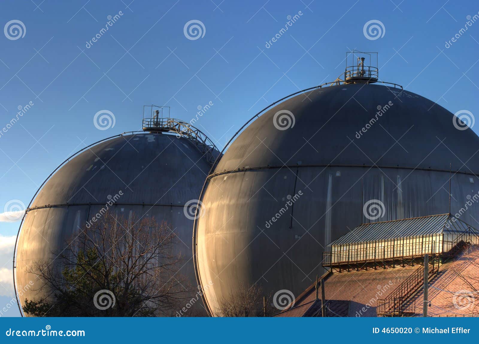 Gas tanks stock photo. Image of industry, supply, gastank - 4650020