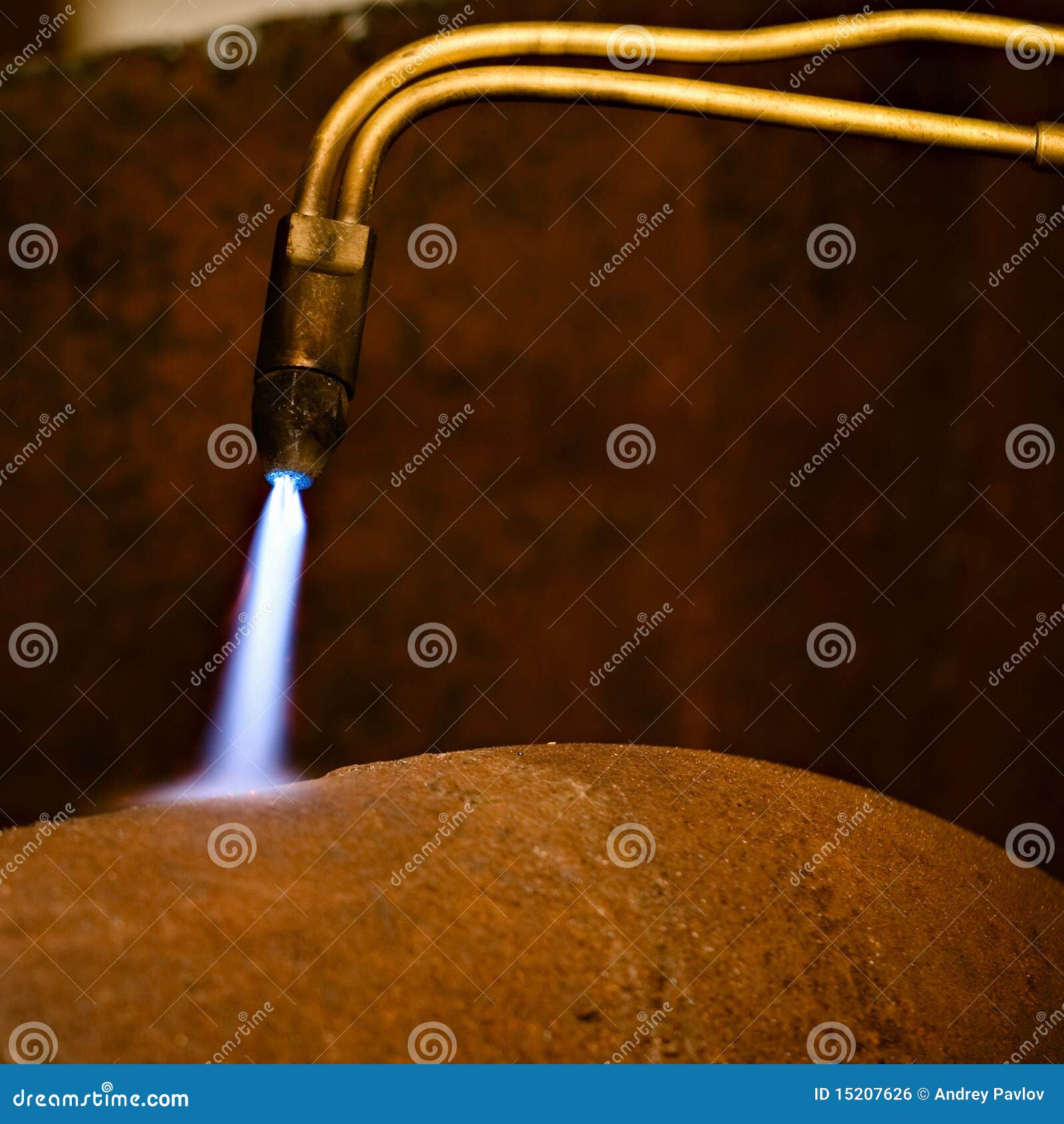 Gas torch stock photo. Image of flame, hazardous, machinist - 15207626