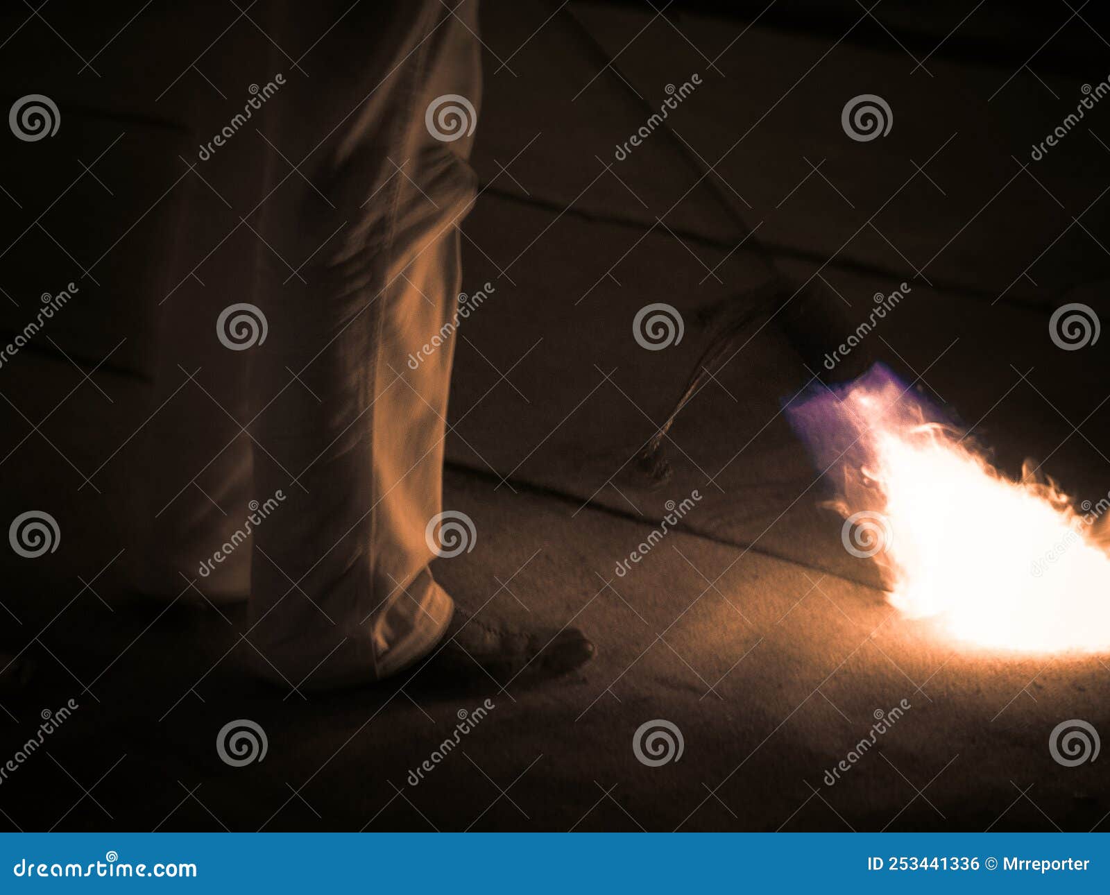 Autogen Torch Cut Rail Rod On Rotten Wooden Sleeper. Repair Of Tramway ...