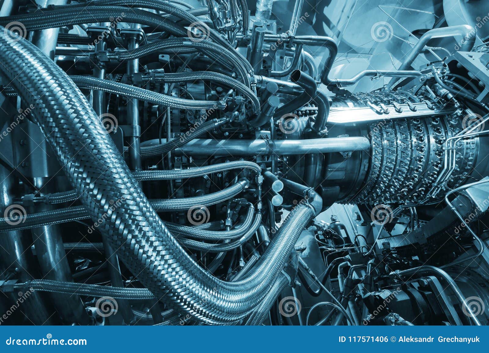 Gas Turbine Engine of Feed Gas Compressor Located Inside Pressurized ...