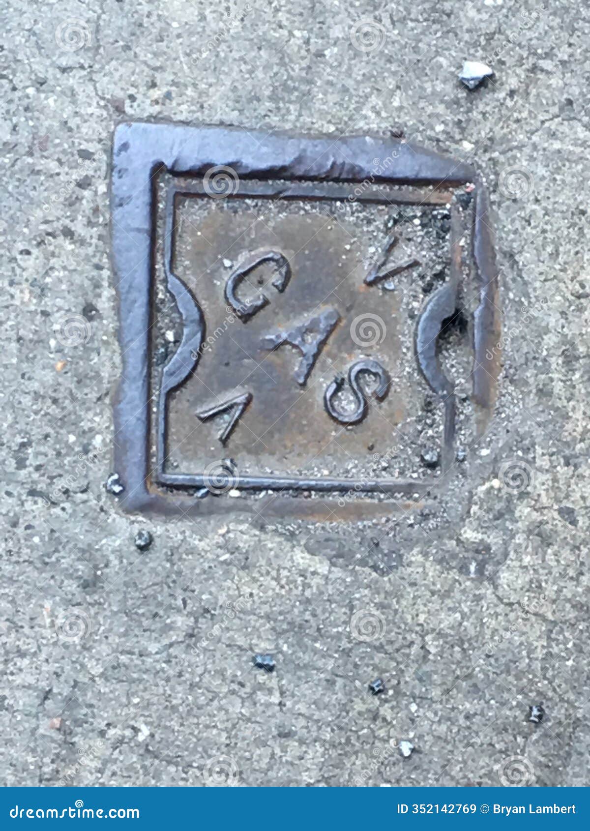 Gas Valve Cover stock image. Image of utility, public - 352142769