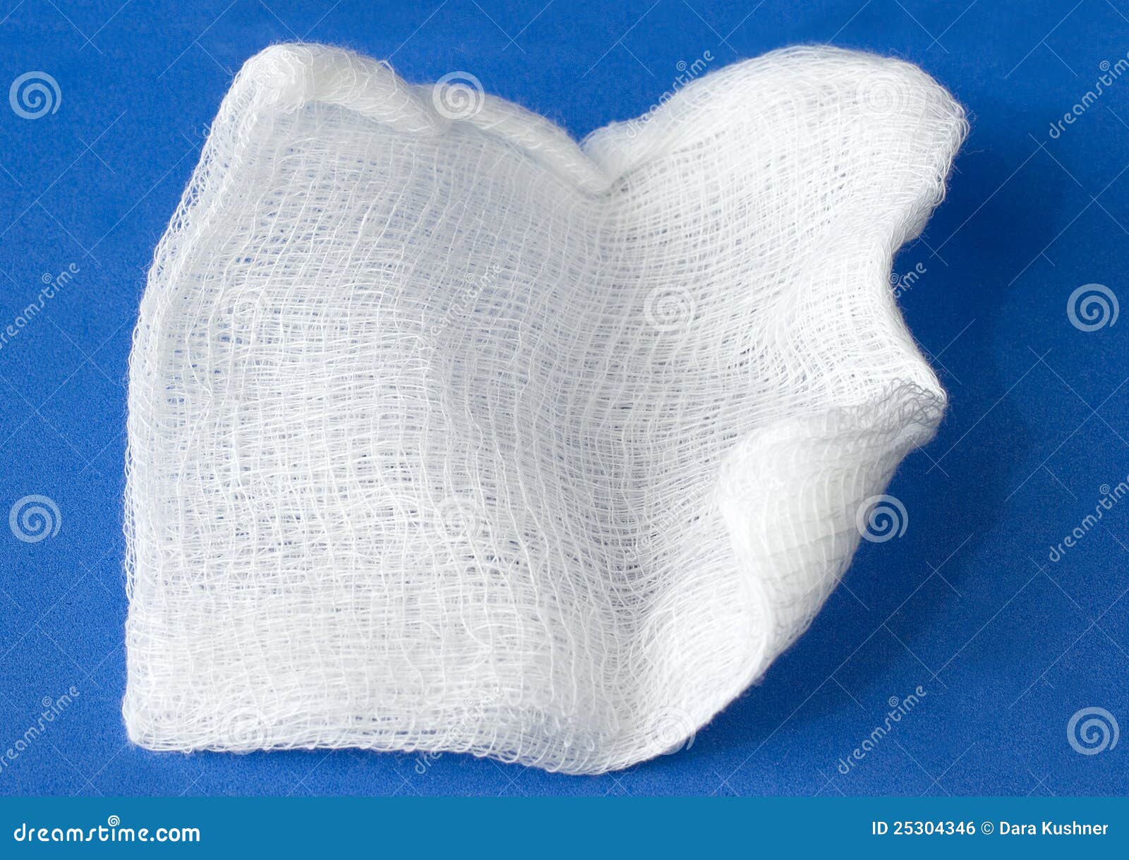 Gasa plegable foto de archivo. Imagen de vendaje, gasa - 25304346