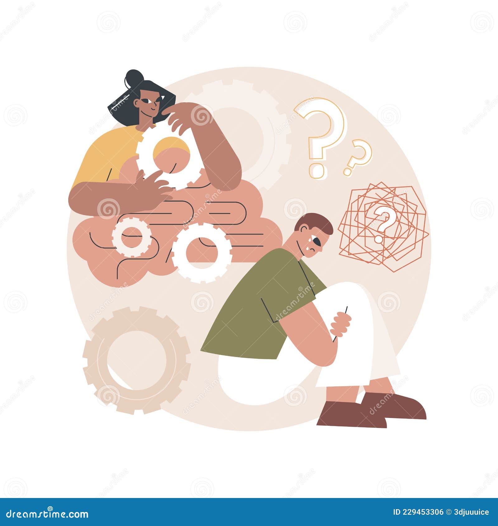 Gaslighting Abstract Concept Vector Illustration. Stock Vector ...