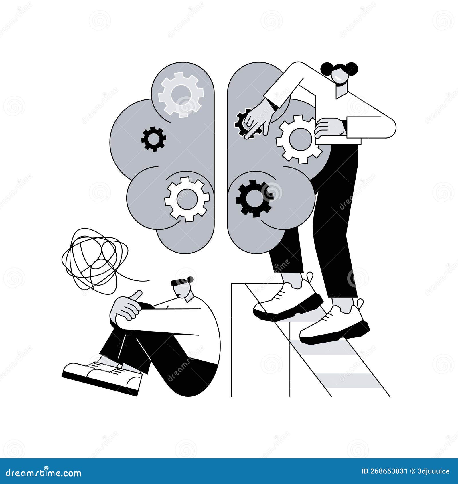Gaslighting Abstract Concept Vector Illustration. Stock Vector ...
