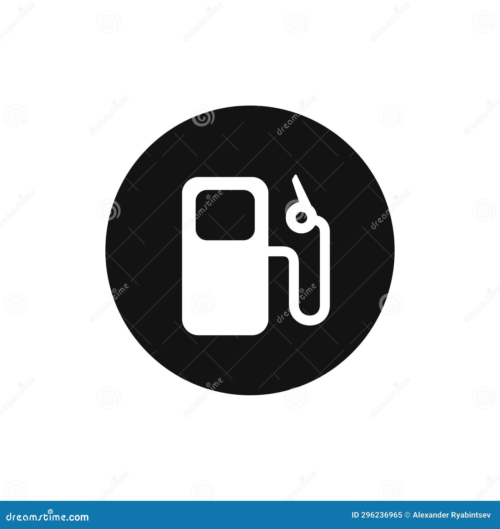 Gas station vector icon stock illustration. Illustration of pipe ...