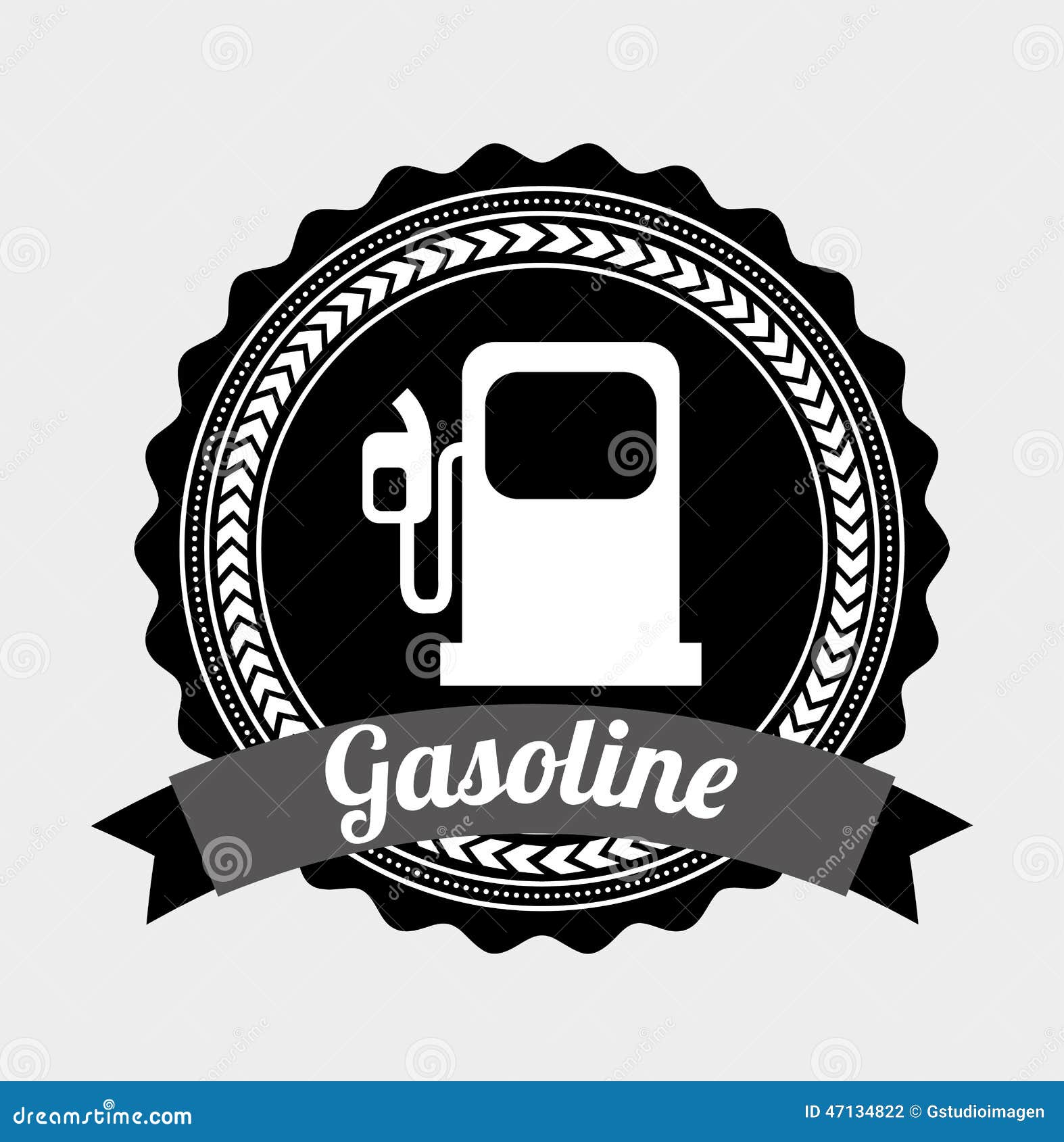 Gasoline design stock vector. Illustration of graphics - 47134822