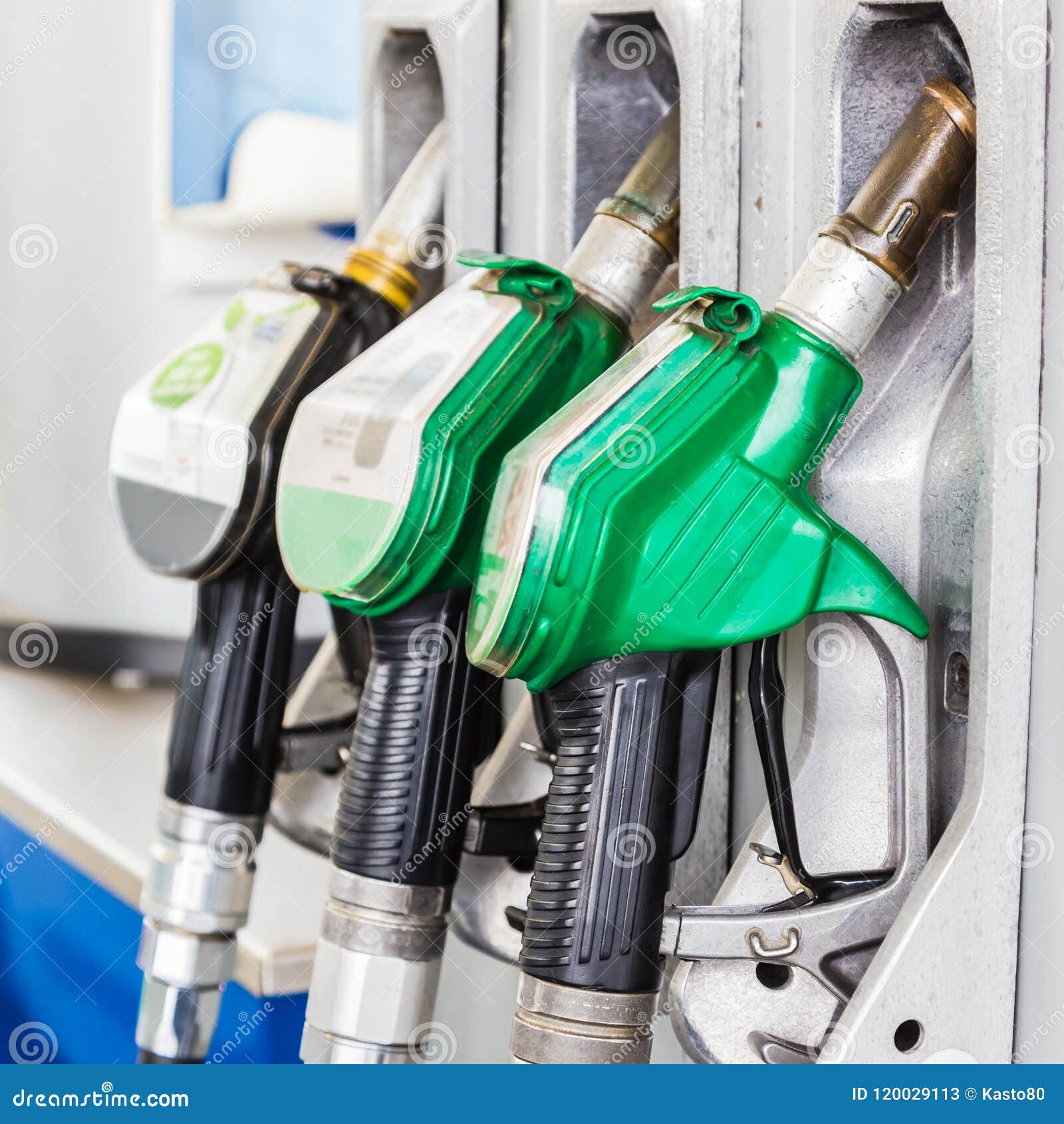 Gasoline and Diesel Distributor at the Gas Station Stock Image - Image ... Gasoline and Diesel Distributor at the Gas Station Stock Image - Image ...