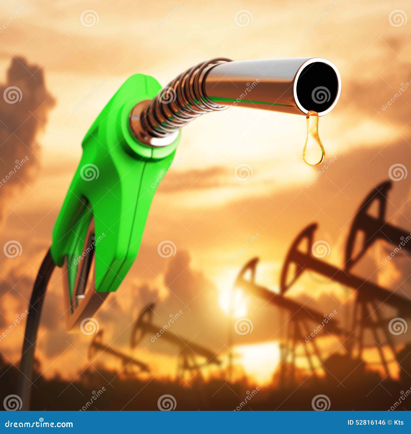Gasoline Drop stock photo. Image of sunset, biological - 52816146