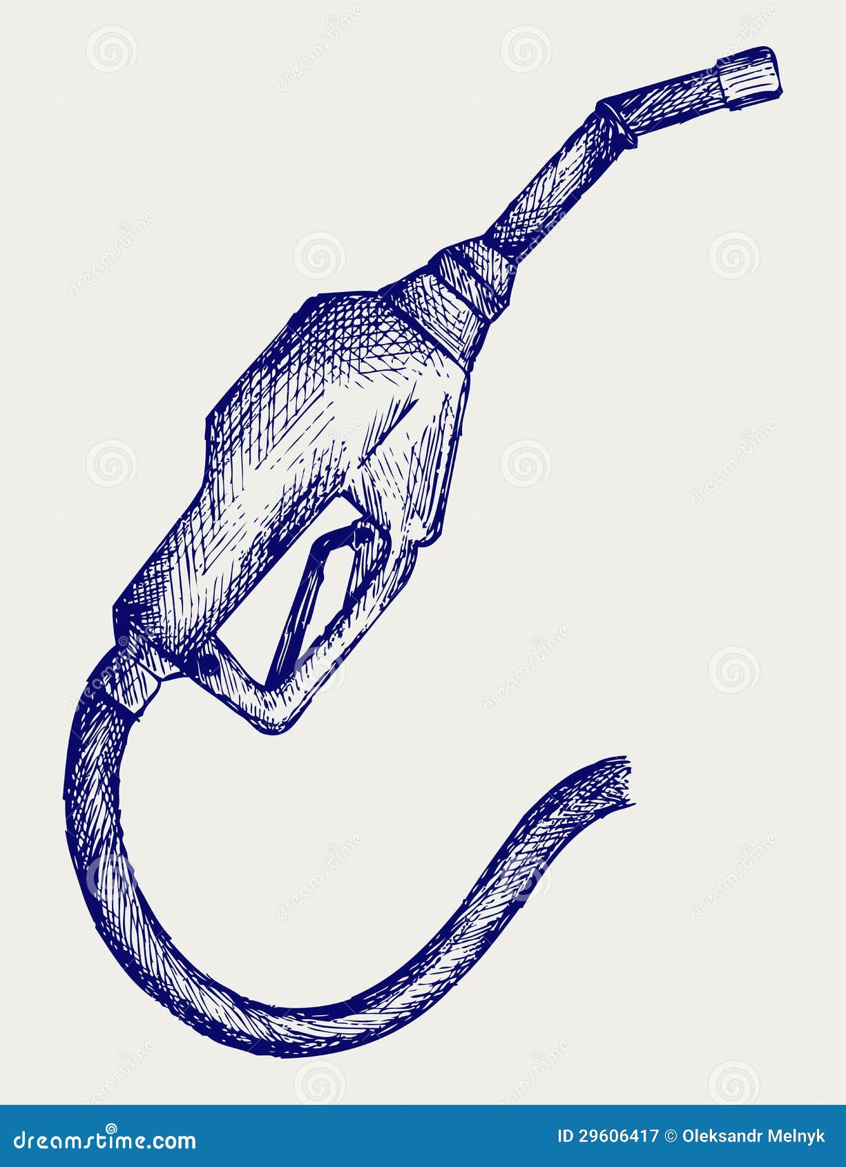 Gasoline Fuel. Doodle Style Stock Vector - Illustration of quirky ...