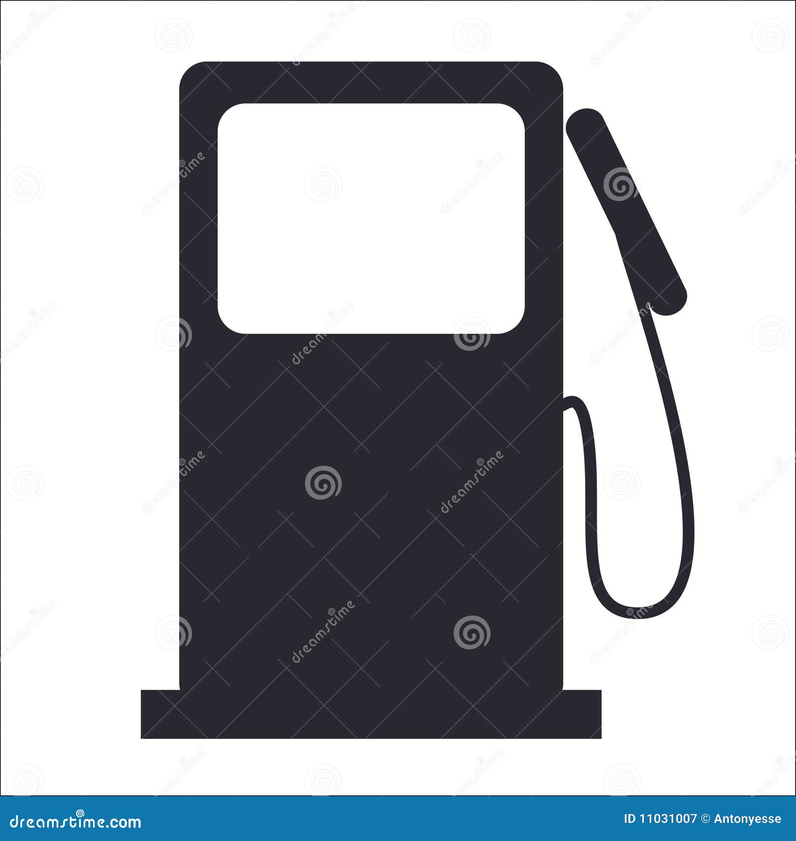 Gasoline icon stock vector. Illustration of fuel, attendant - 11031007